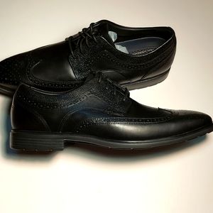 Shoes | Mens Black Wingtip Dress Shoes 15 | Poshmark